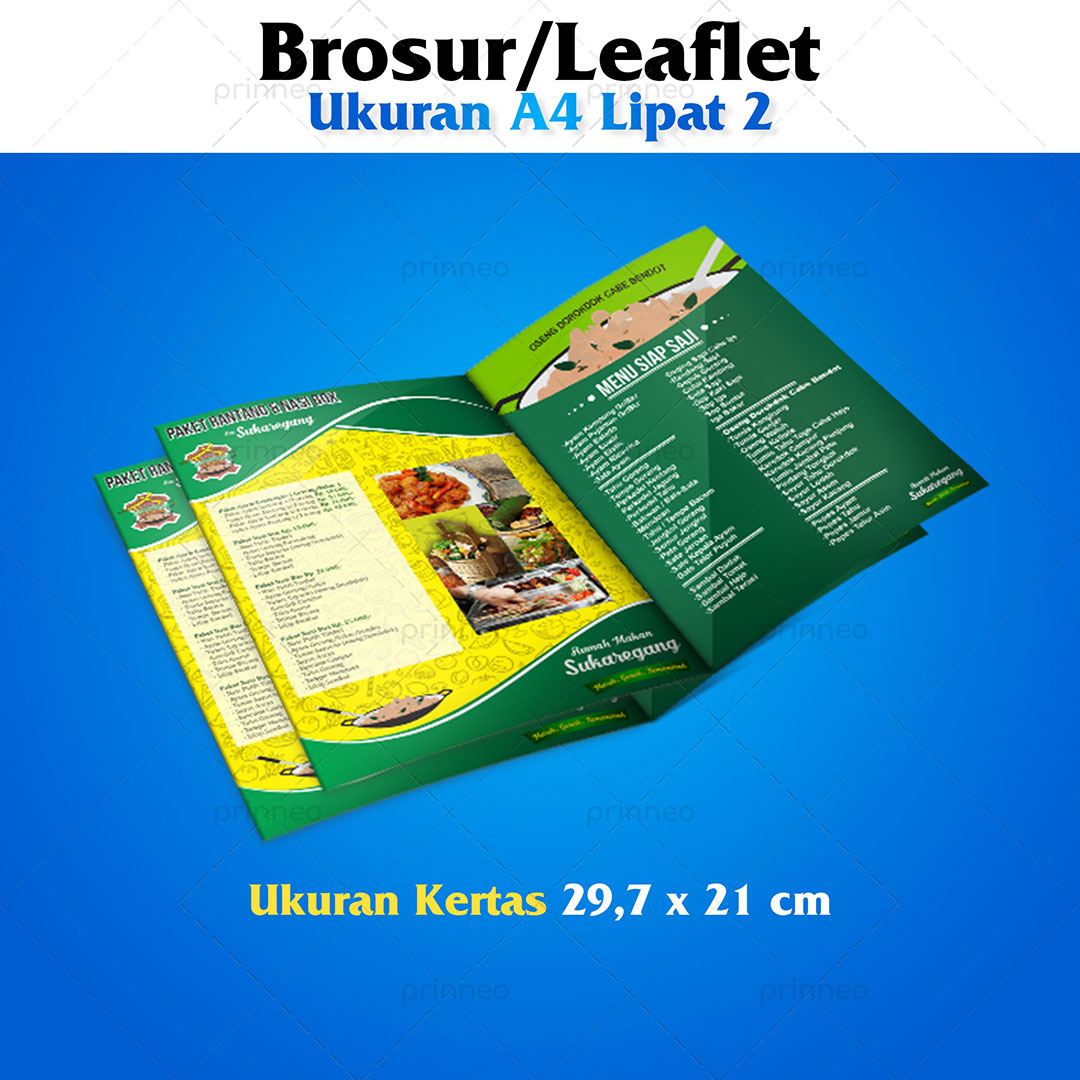 Cetak Brosur & Leaflet Kustom - Desain Kreatif & Berkualitas