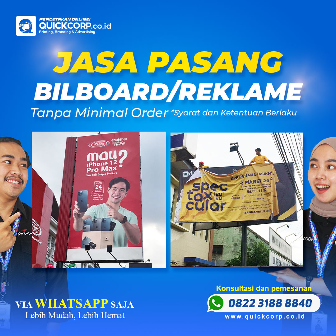Jasa Pasang Billboard & Reklame Profesional Terdekat