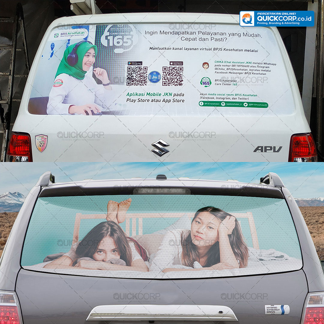 Jual Sticker One Way Vision | Terbaik