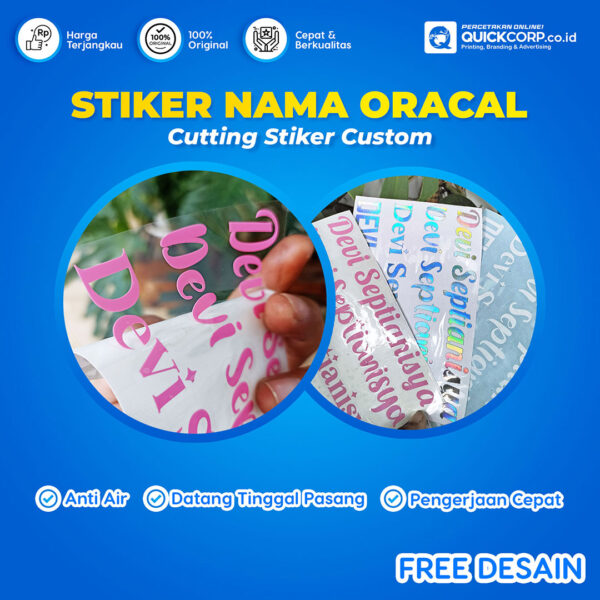 Sticker Cutting Oracal