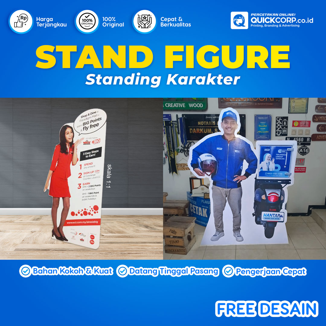 Termurah Stand Figure Karakter (Ukuran Nyata Skala 1:1)