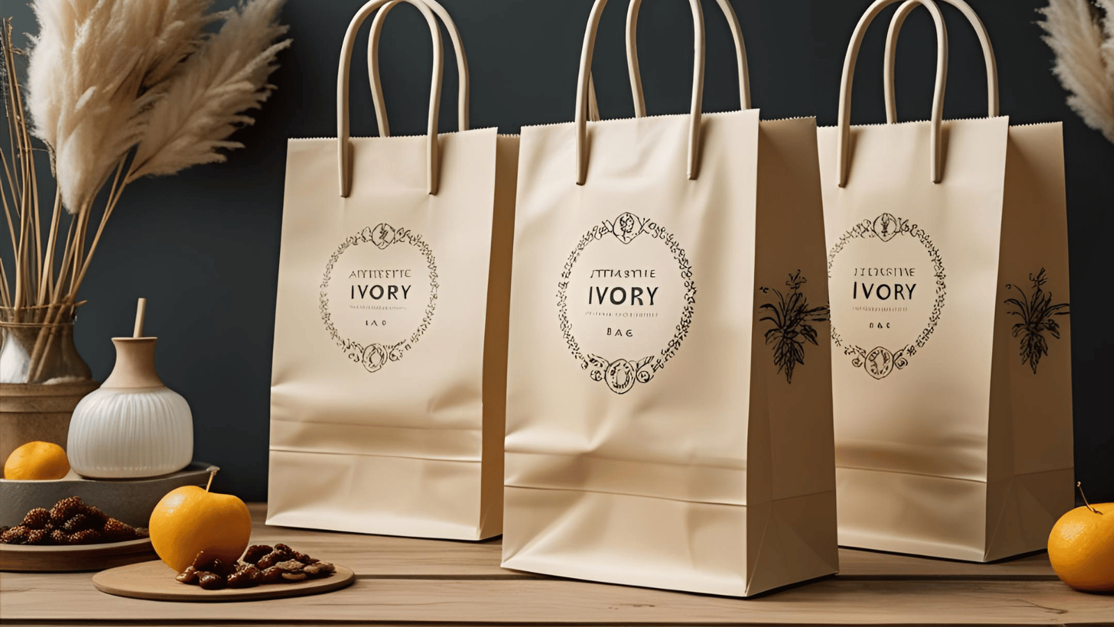 Desain Paper Bag Ivory yang Menarik untuk UMKM | QuickCorp